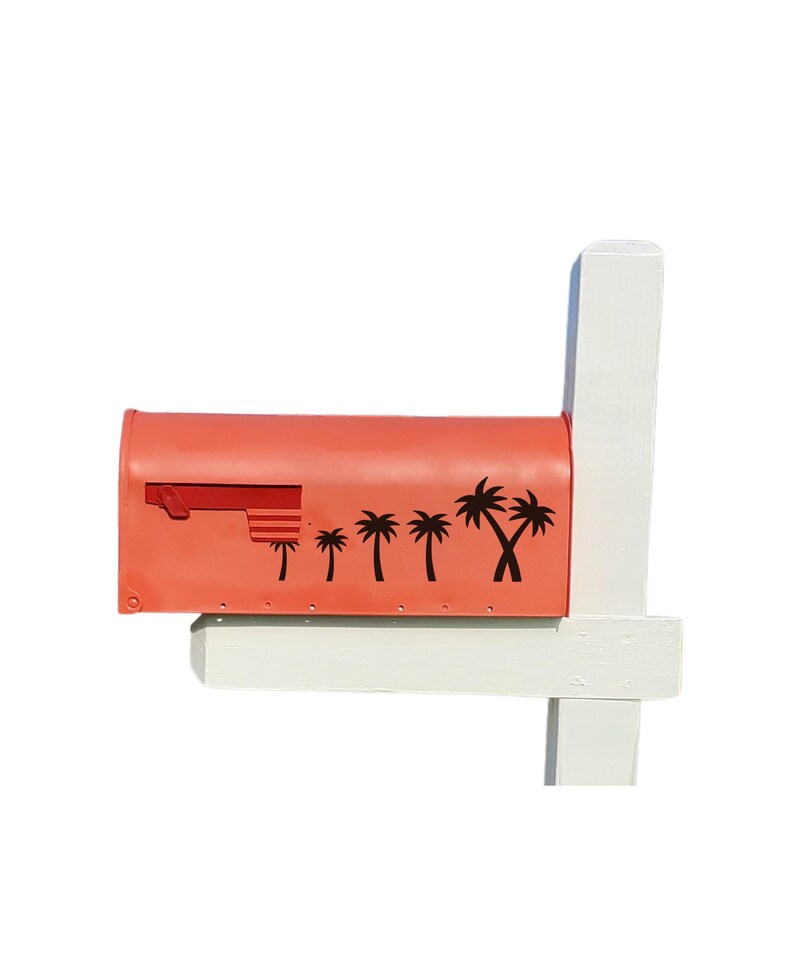 Palm Tree Mailbox, Tropical Mailbox, Housewarming Gift, Closing Gift ...