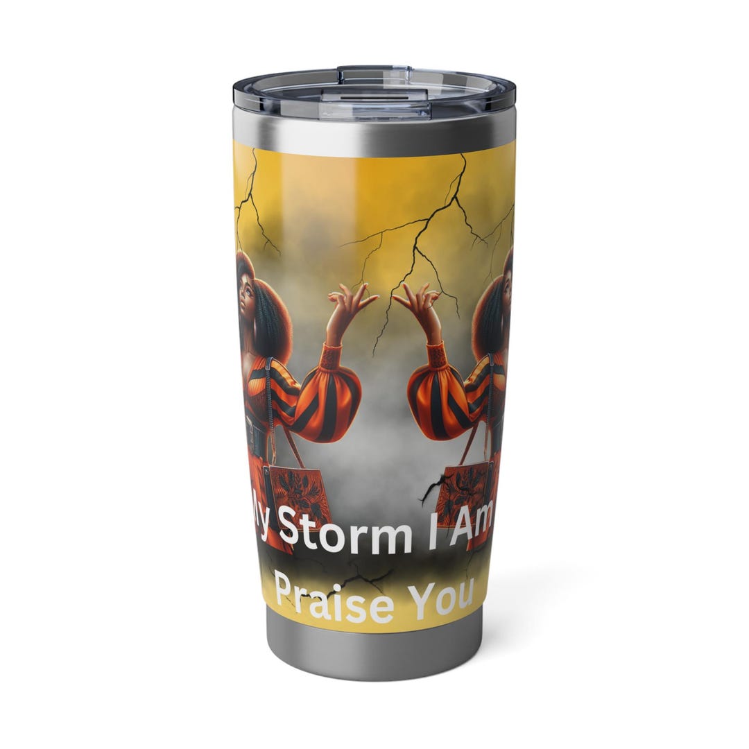 Tumbler, African American Praise Design, Inspirational Drinkware ...