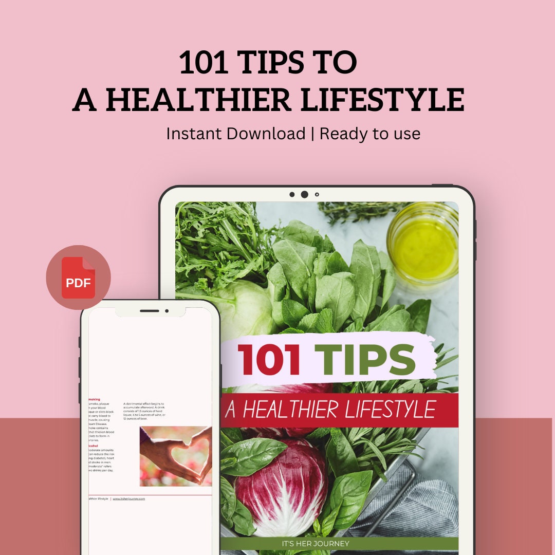 101 Tips to a Healthier You: Comprehensive Guide for Nutrition ...