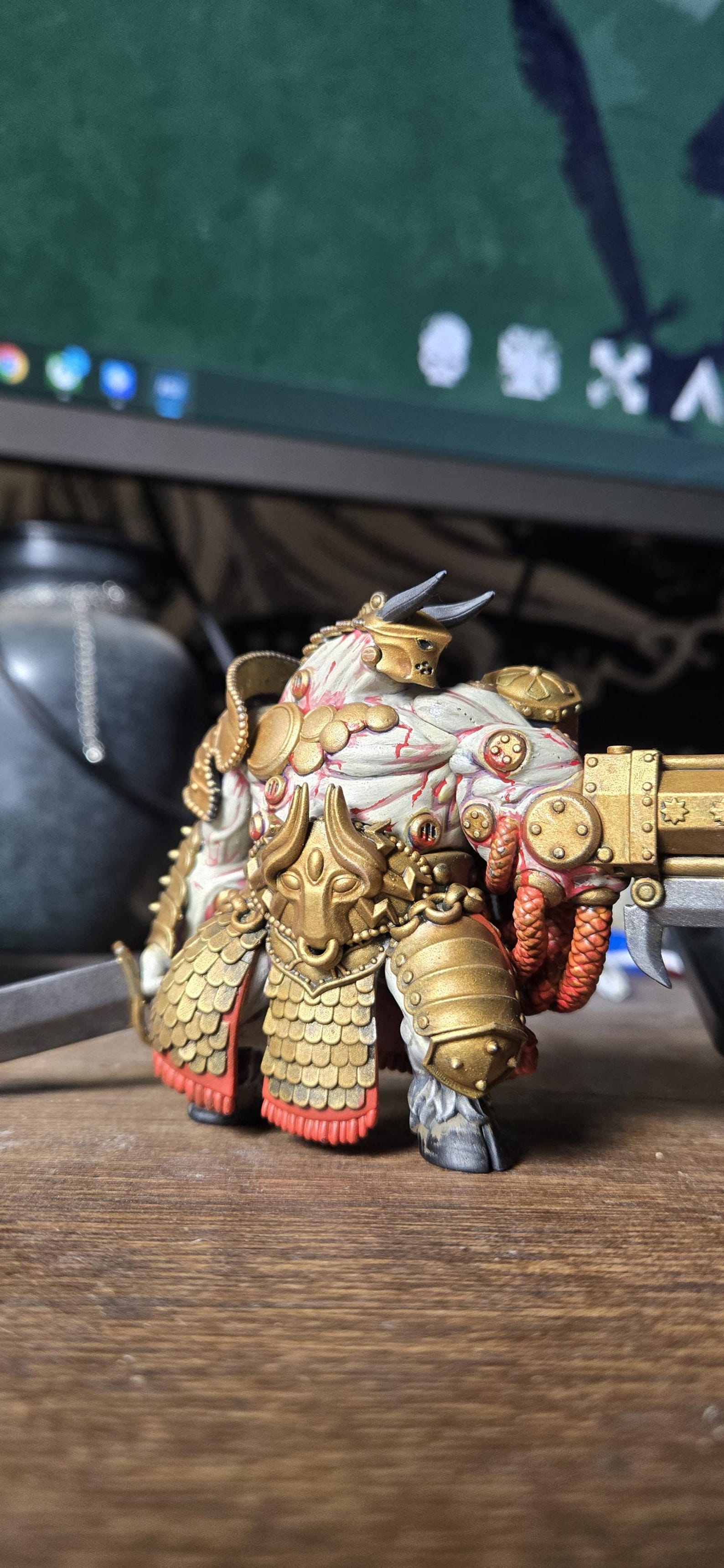 Iron Sultanate- Brazen Bull - Commission Trench Crusade Painted Model ...