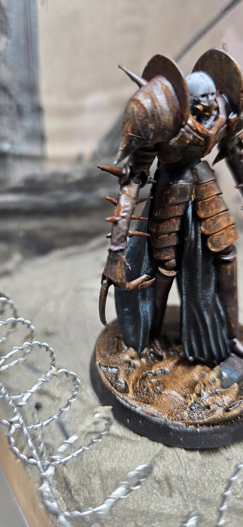 Goetic Warlock - Trench Crusade Proxy Miniature - Fully Painted ...