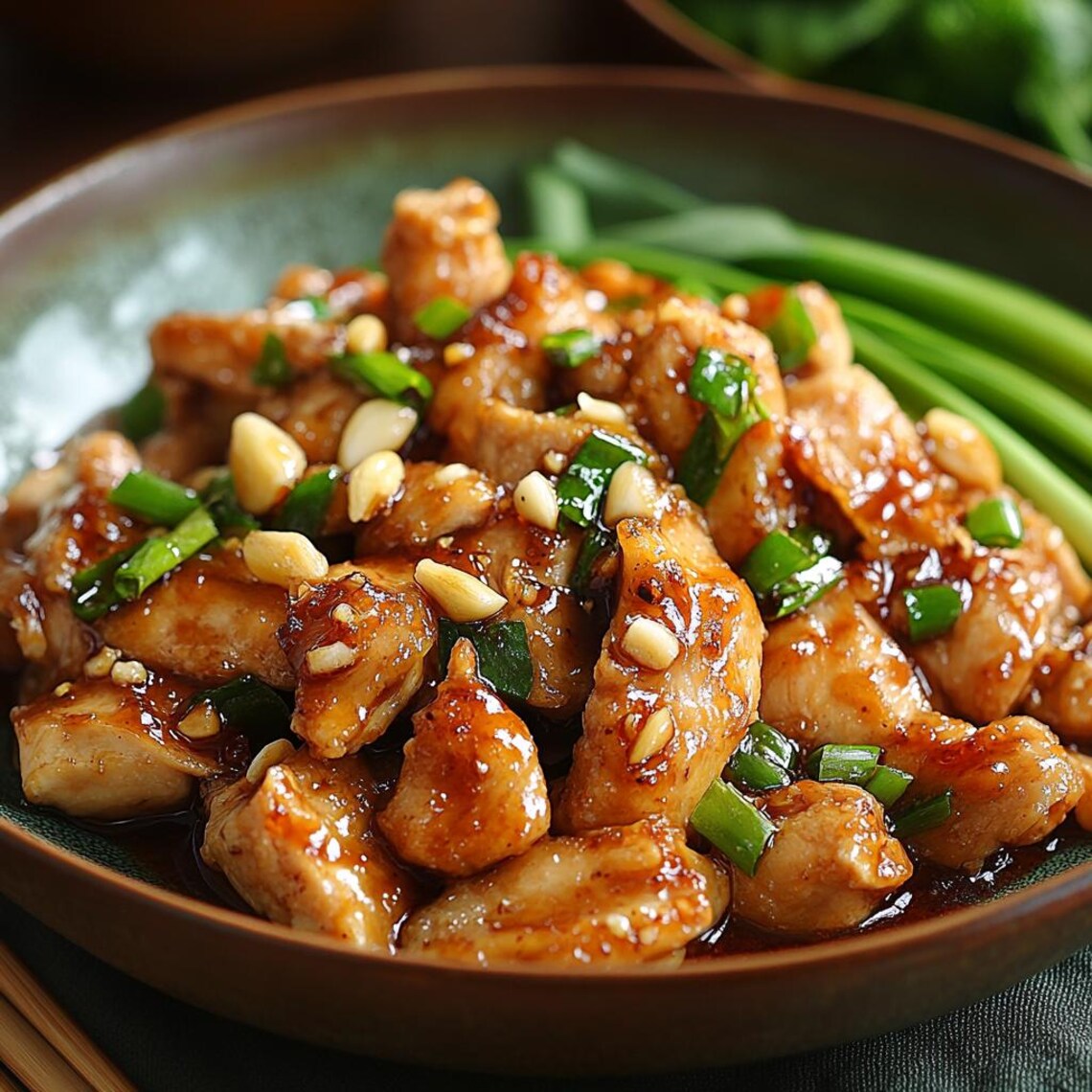 Chinese Garlic Chicken Recipe: Quick Stir-fry Guide (PDF Download) - Etsy