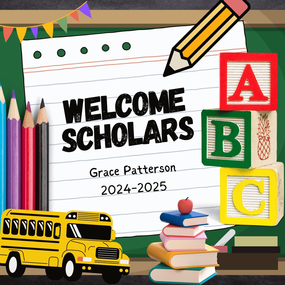 Back to School Custom Backdrop, Custom Floorwrap, Digital Download - Etsy