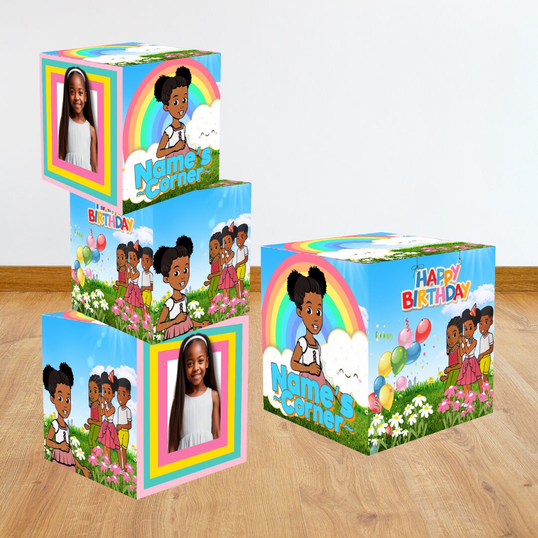 Gracie's Corner Themed Party Template Bundle Deal, Editable, Arch ...