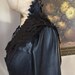 Dragon Scale Fitted Black Leather Jacket custom Made to Your ...
