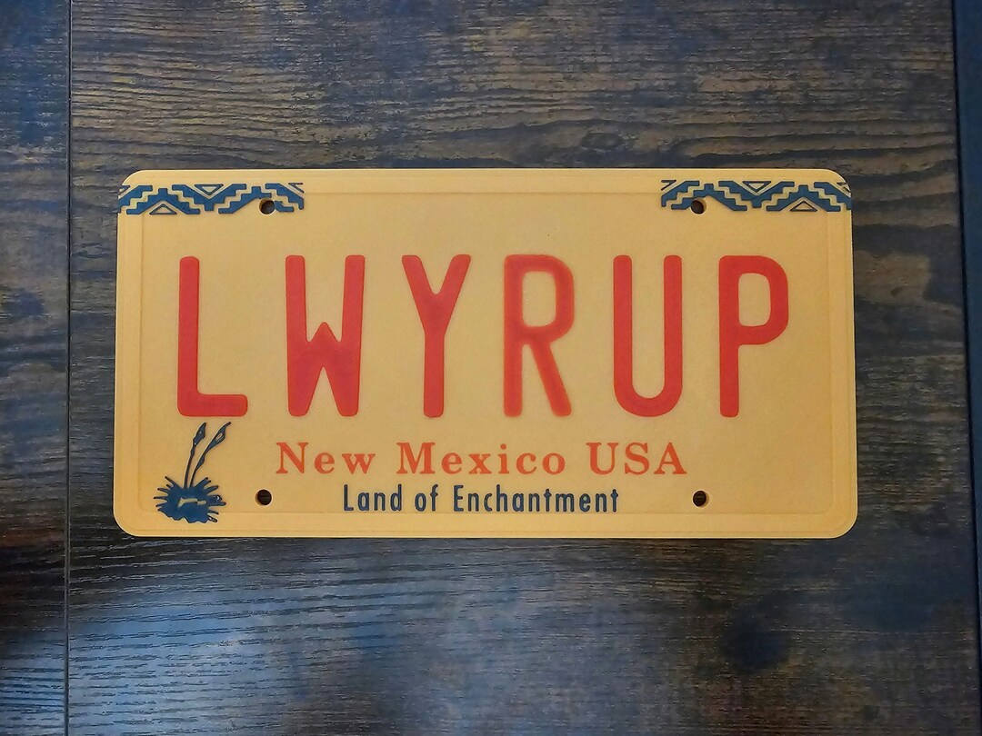 LWYRUP Saul Goodman License Plate Replica - Etsy