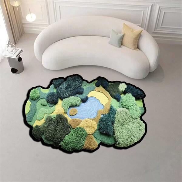 Moss Rug - Etsy
