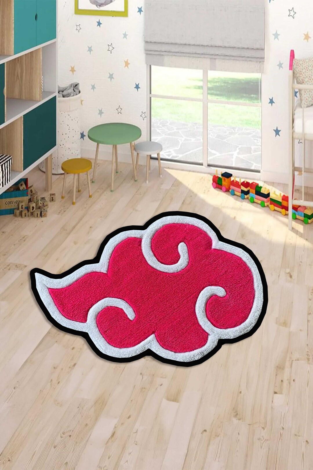 Anime Area Rug, Japanese Animation Inspired Floor Mat, Anime Lover Gift ...