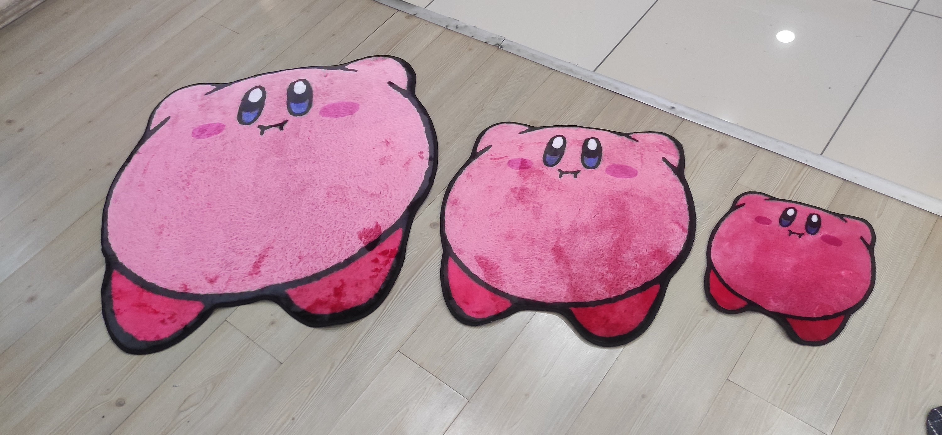 Kirby Cd,kirby Rug,kirby Rug,girl Room Decor,pink Room Decor,cute Kirby ...