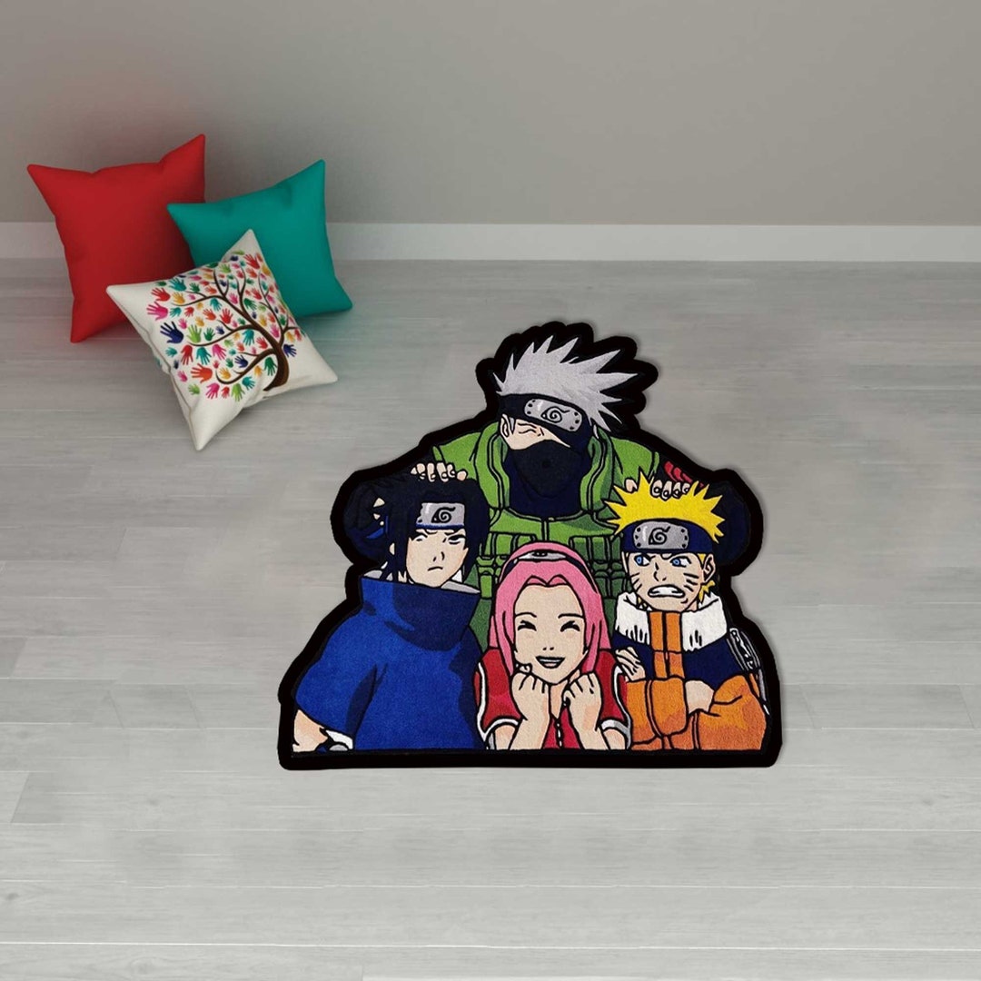 Anime Area Rug, Japanese Animation Inspired Floor Mat, Anime Lover Gift ...