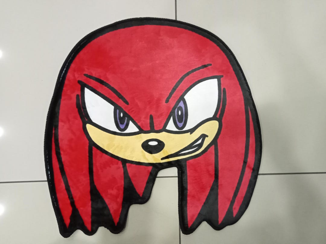 Shadow the Hedgehog Carpet,knuckles the Hedgehog Rug, Sonic Fan Gift ...
