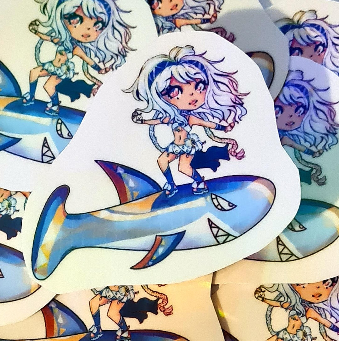 Genshin Impact Mualani Chibi Sticker - Etsy