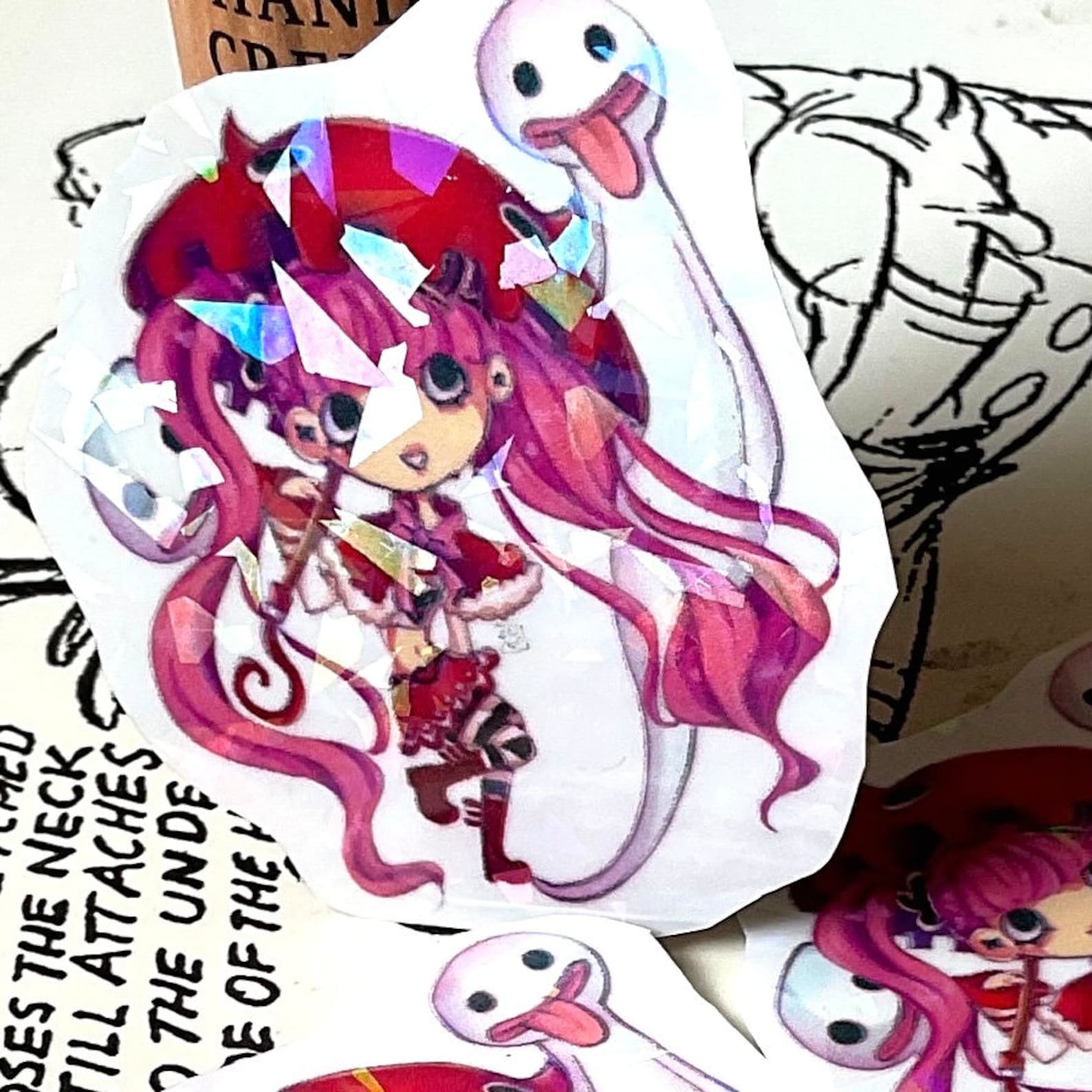 Perona One Piece Chibi Sticker - Etsy
