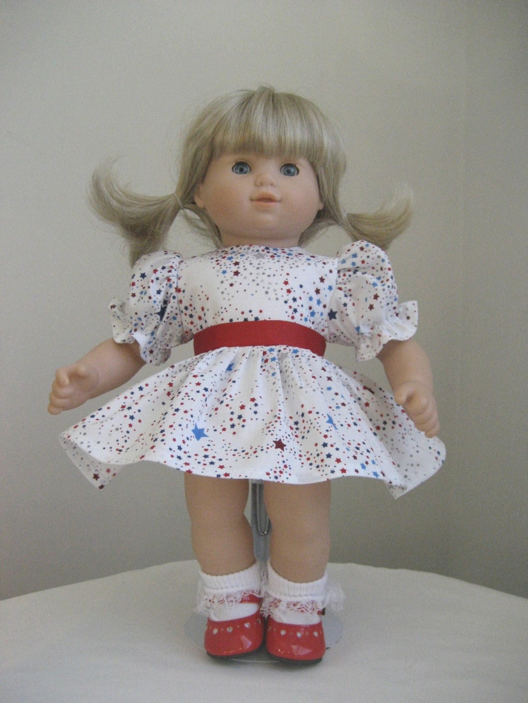 Doll Clothes-made for Bitty Baby Dolls, Patriotic Dress Fits Bitty Baby ...