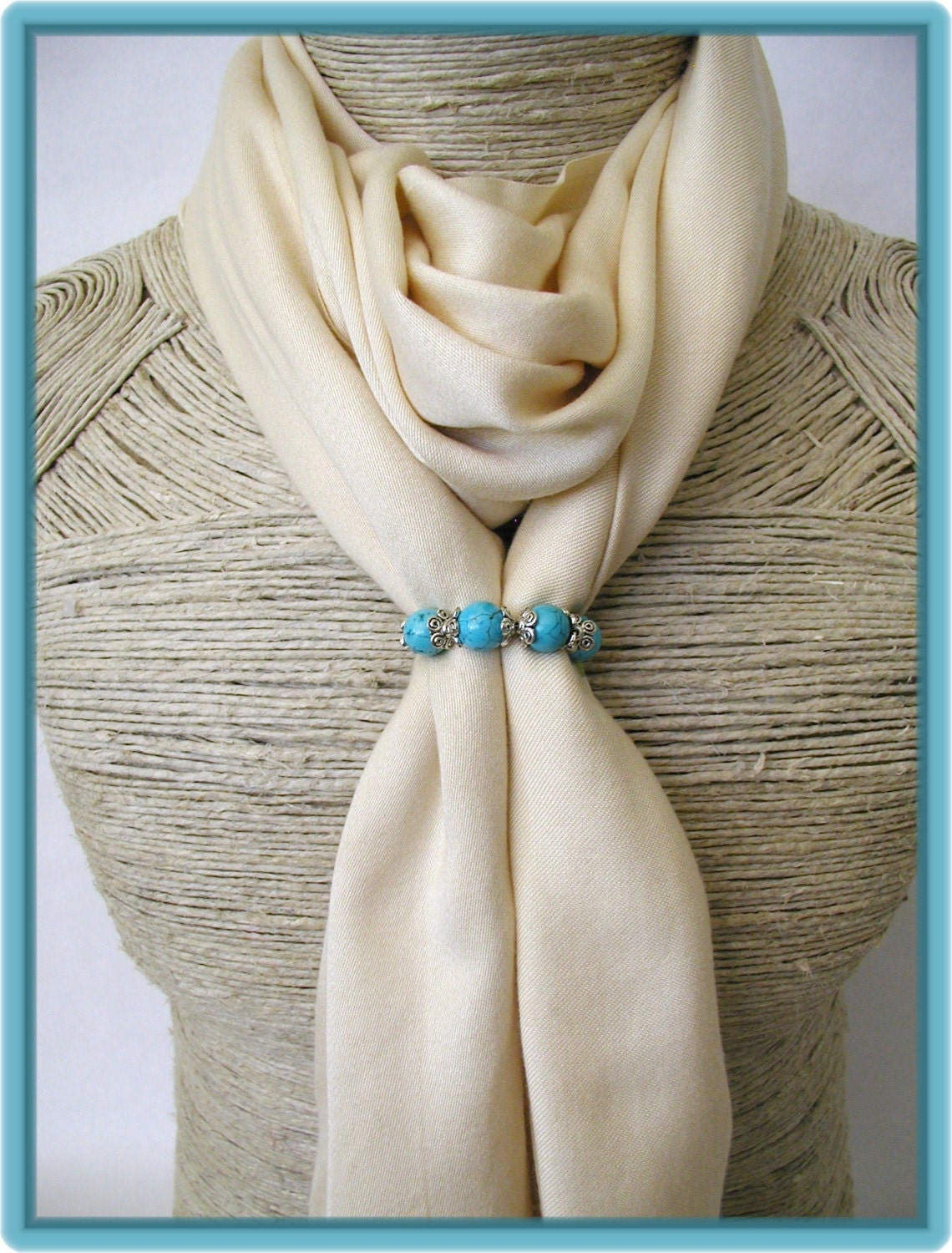 Scarf Jewelry-scarf Clasp-clip Holder Magnetic Clasp Silver - Etsy