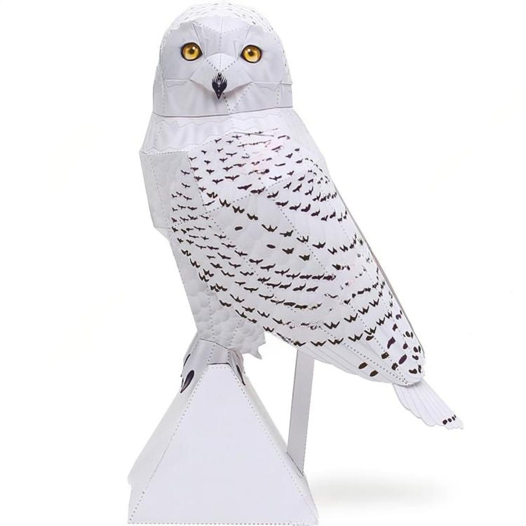 Papercraft Hedwig: DIY Owl Digital Pattern - Create Your Own Wizarding ...