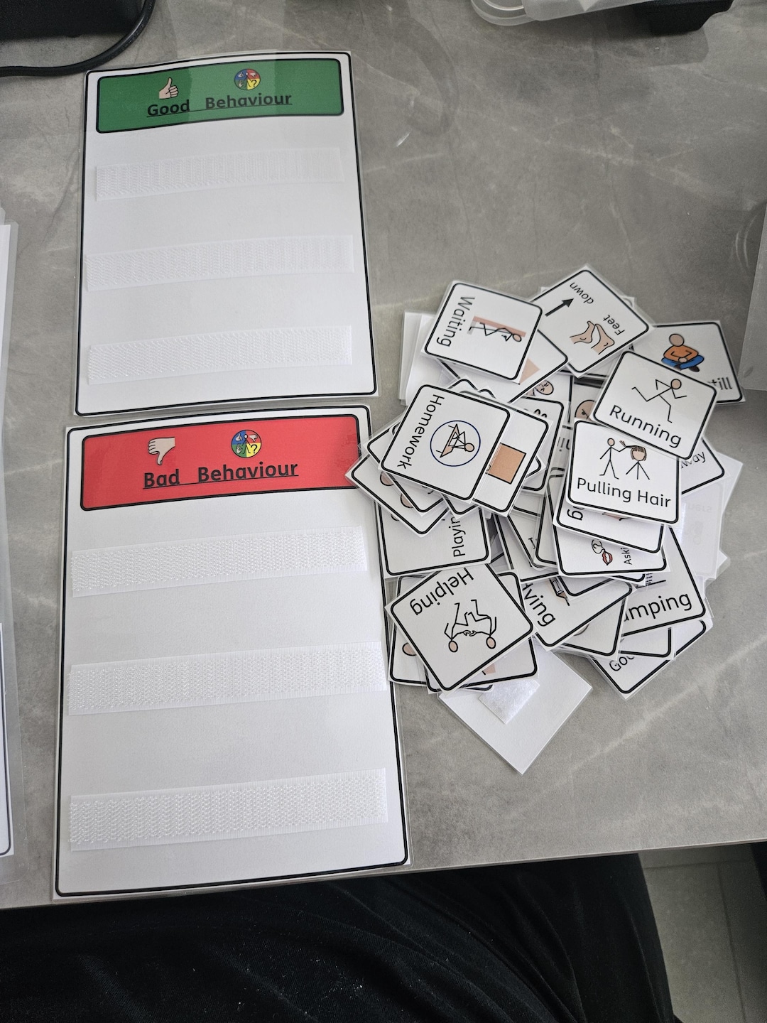 Learning Good and Bad Behaviour Boards With Pecs - Etsy