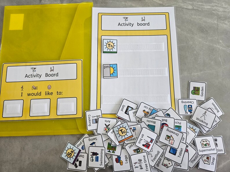 Pecs Activity Boards - Etsy