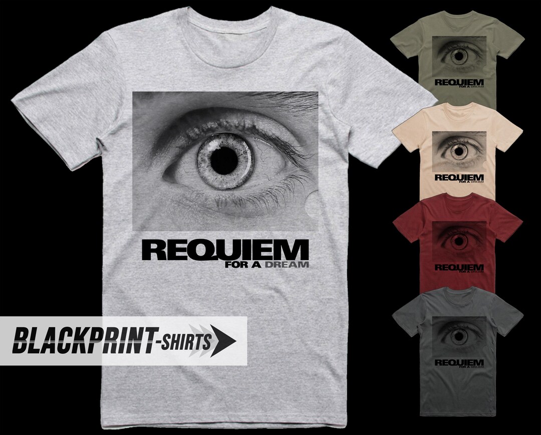 Requiem for a Dream V3 Movie Poster Classic Vintage T Shirt 18 Colors ...