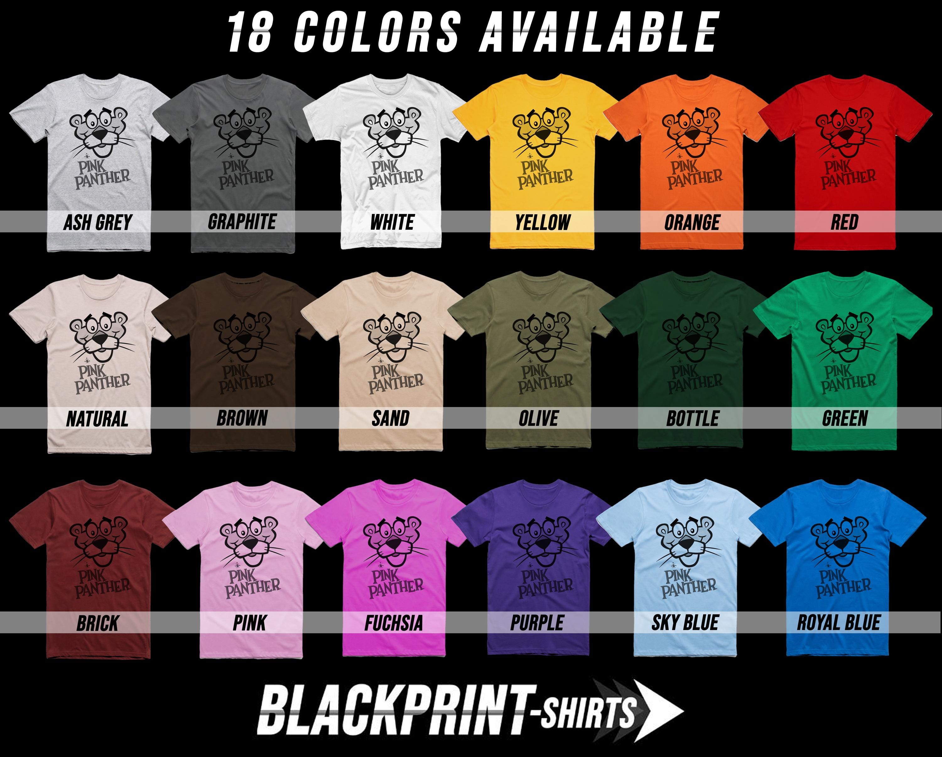 Pink Panther V1 Movie Poster Classic Vintage T Shirt 18 Colors Men's ...