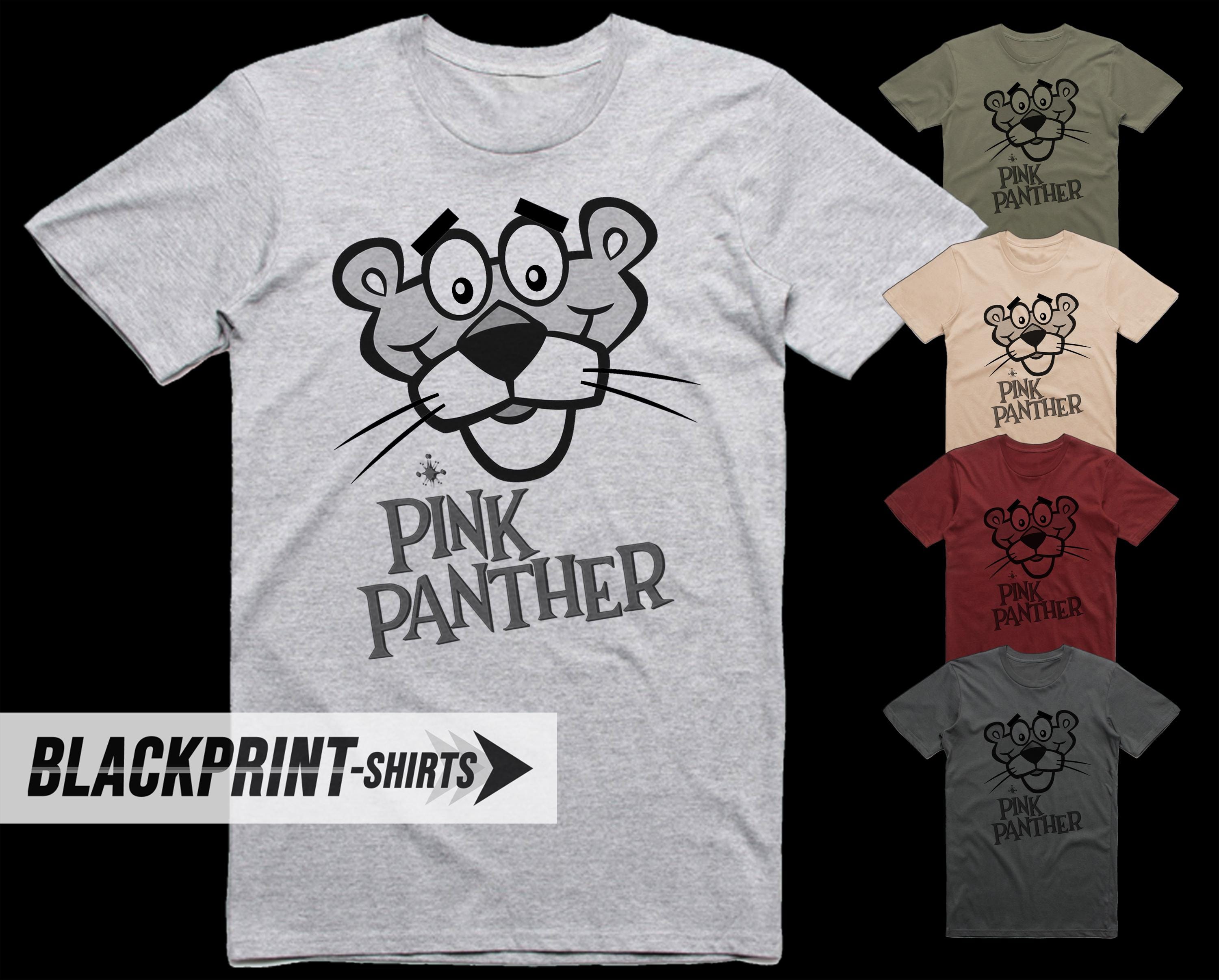 Pink Panther V1 Movie Poster Classic Vintage T Shirt 18 Colors Men's ...