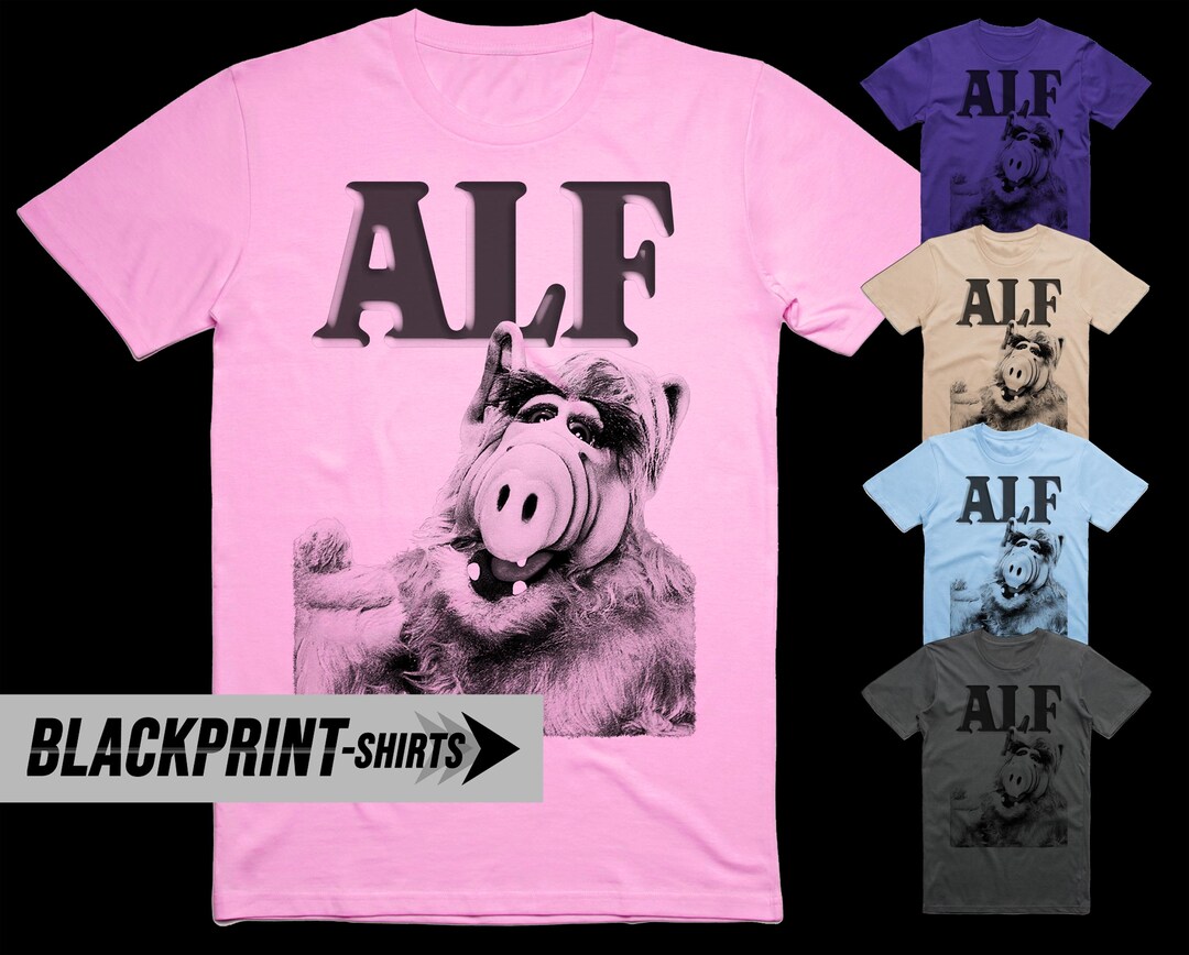 Alf V3 Poster Movie Classic Vintage T Shirt 18 Colors Men's Women's ...