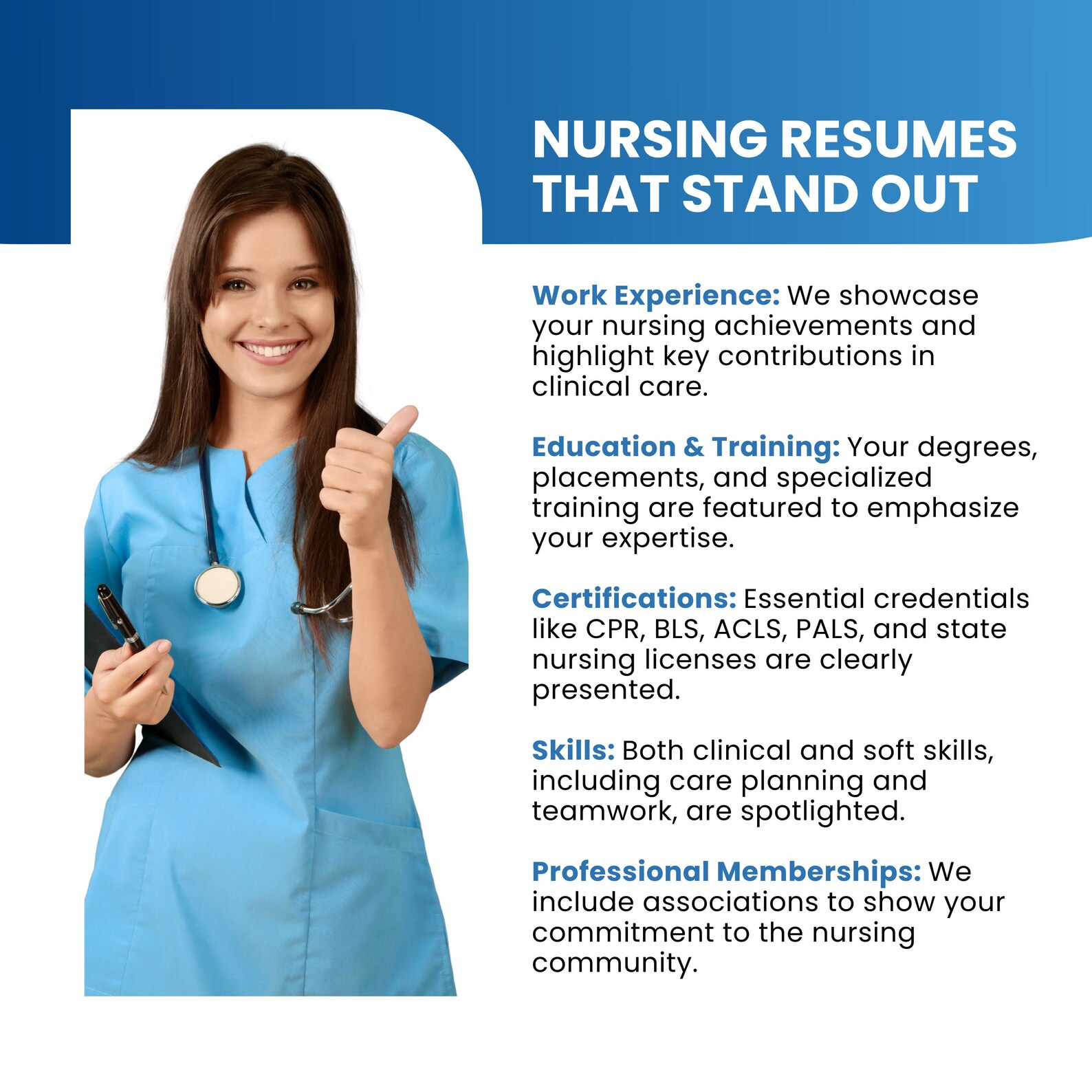 Nurse Resume & Cover Letter Writing Service | Tailored Ats-friendly ...