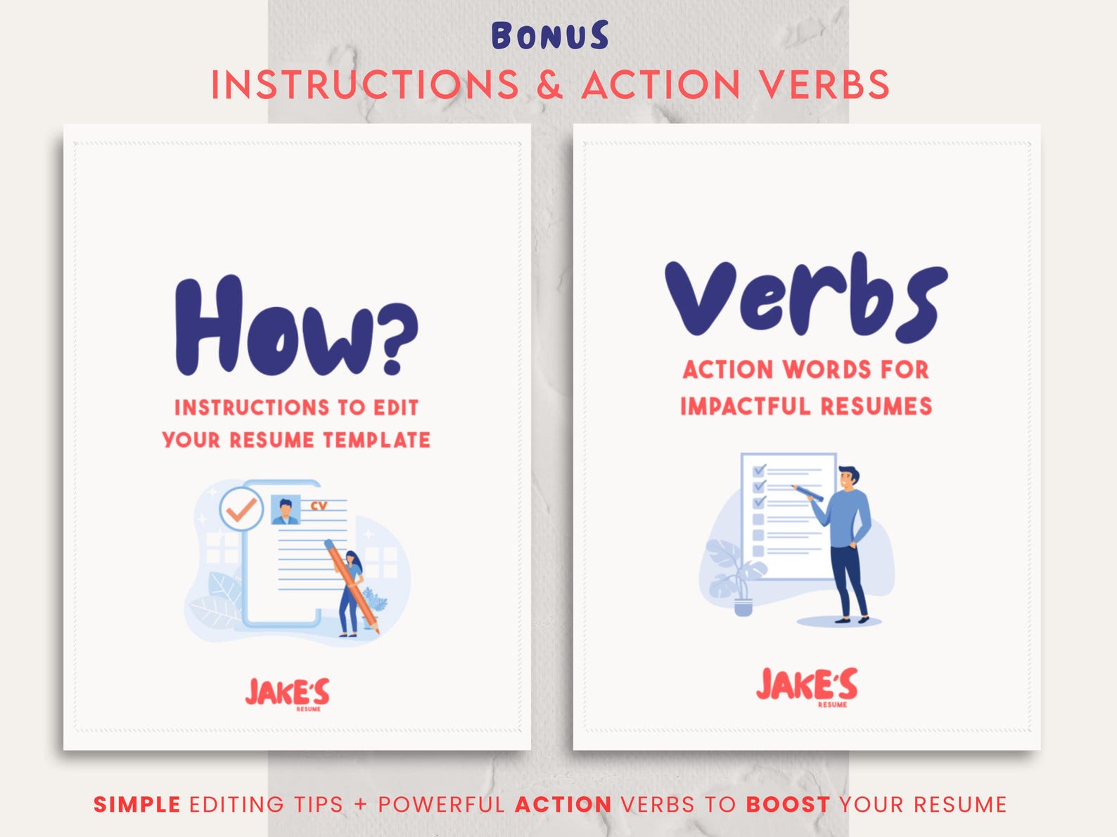 Jake's Resume Word DOCX Google Docs Template | IT, Tech, Software ...