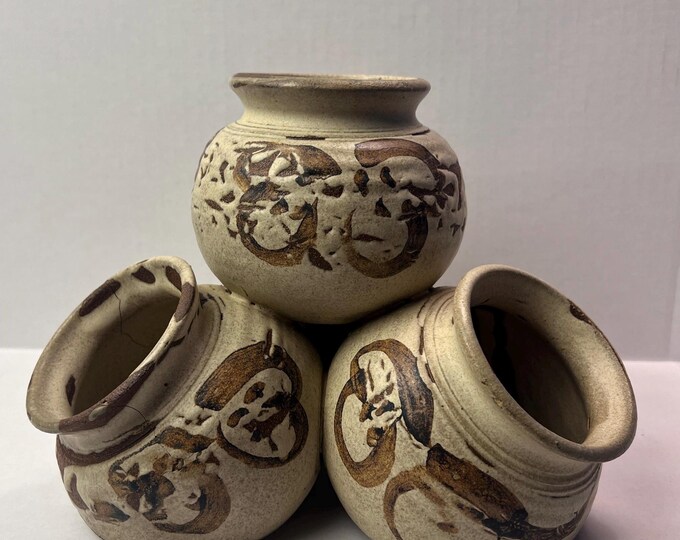 Vintage Studio Pottery Strawberry Multi-pot Vessel FREE Shipping ...