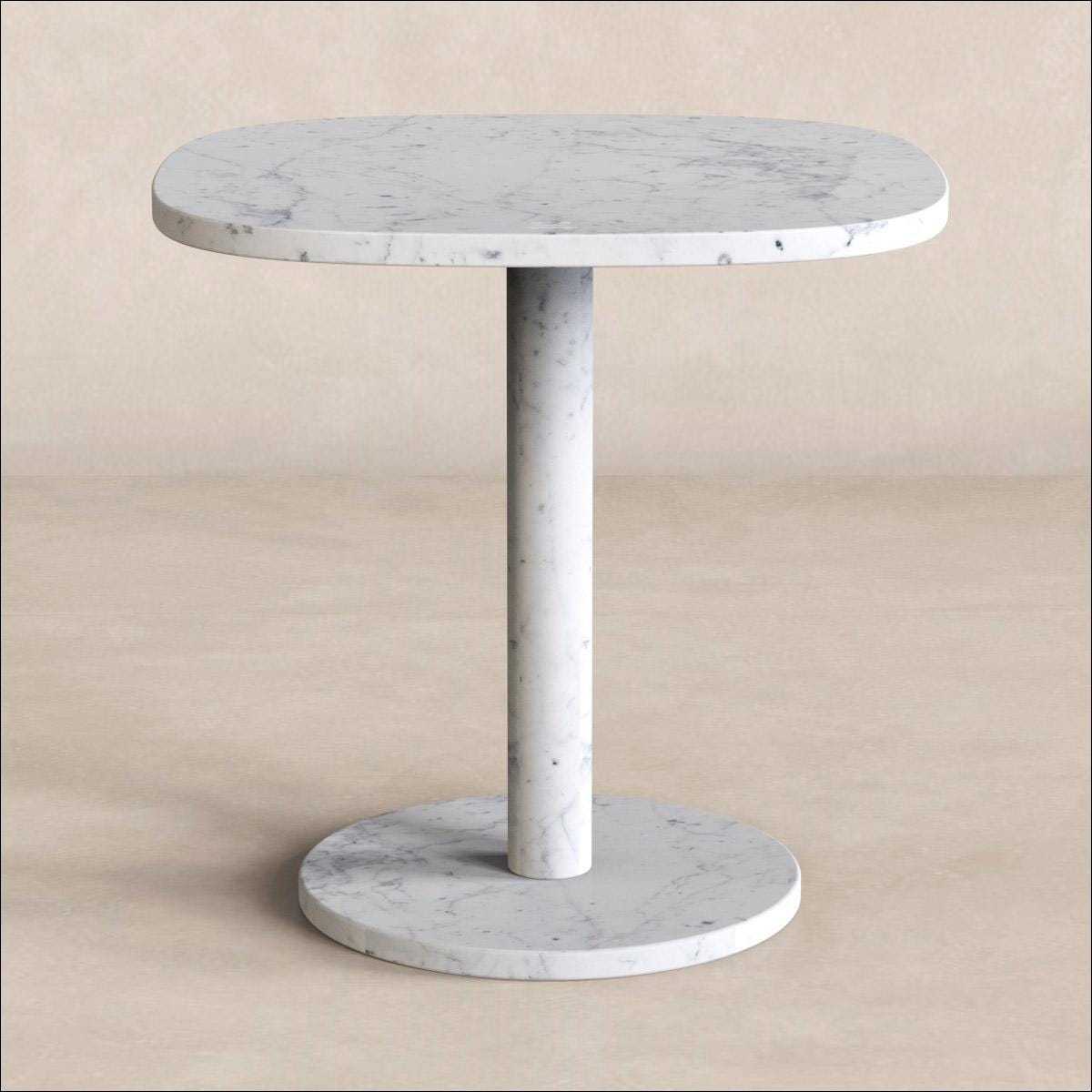 Squaresoft Black Marble Side Tables, Travertine Tables, Custom Made ...