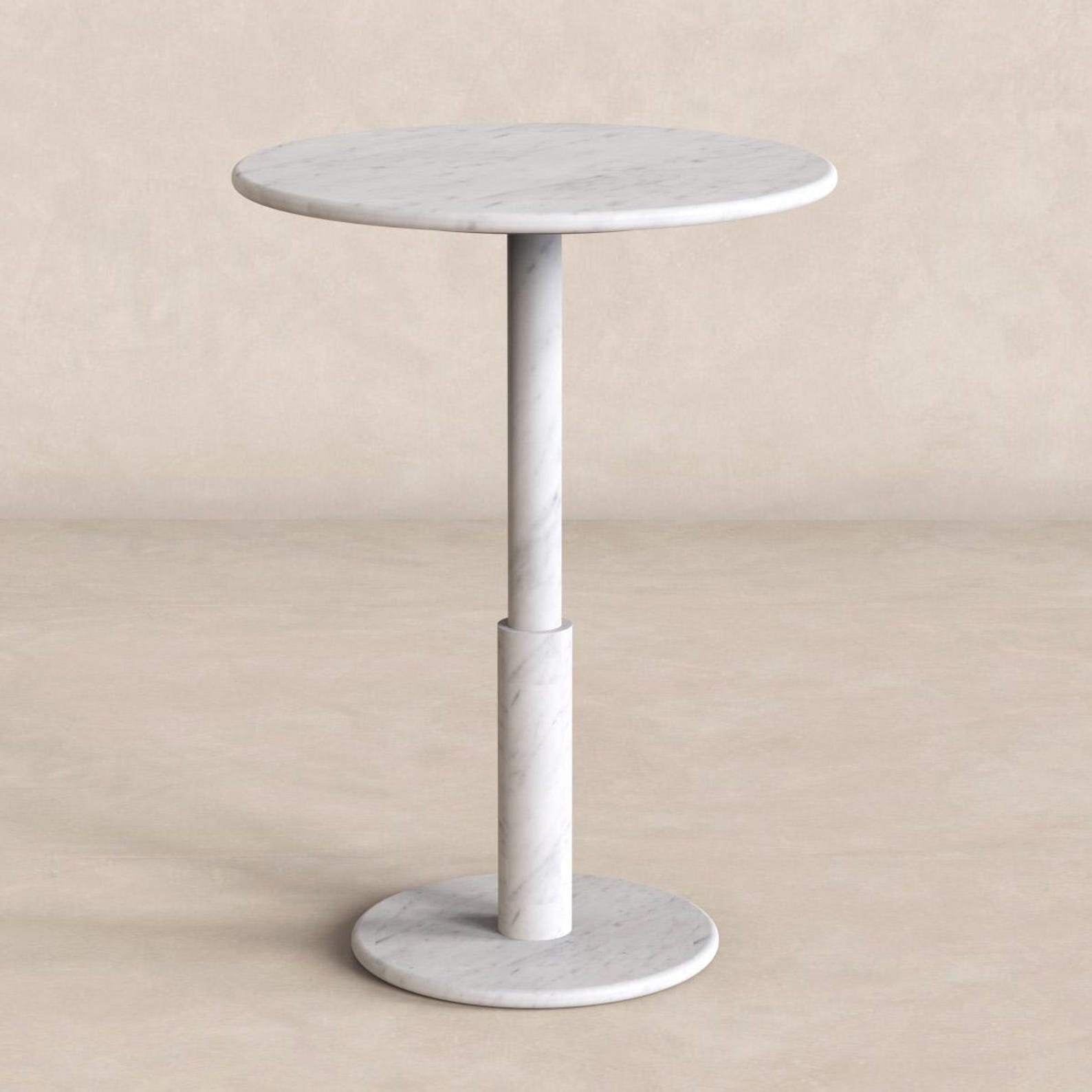 Roundtwin Marble Dining Tables, Travertine Stone Kitchen Tables, Accent ...
