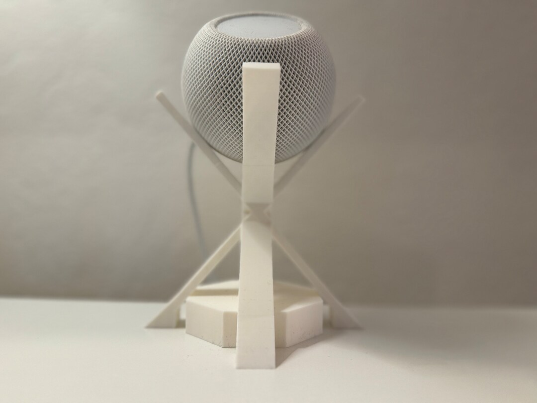 Sound and Space: Minimalistic 3D Printed Stand for Speakers, House ...