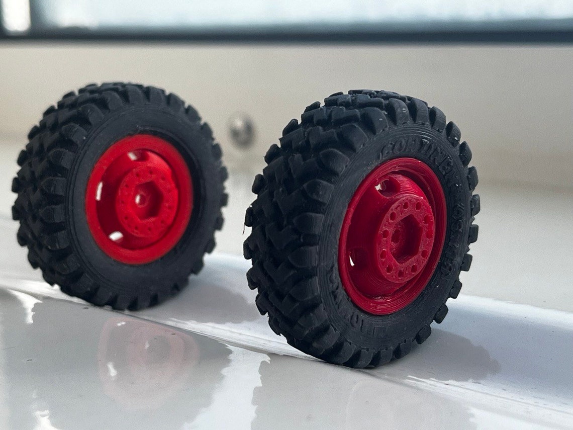 Tire Mold for Truck Wheel With Rims, Ready to Print,stl File,3d ...