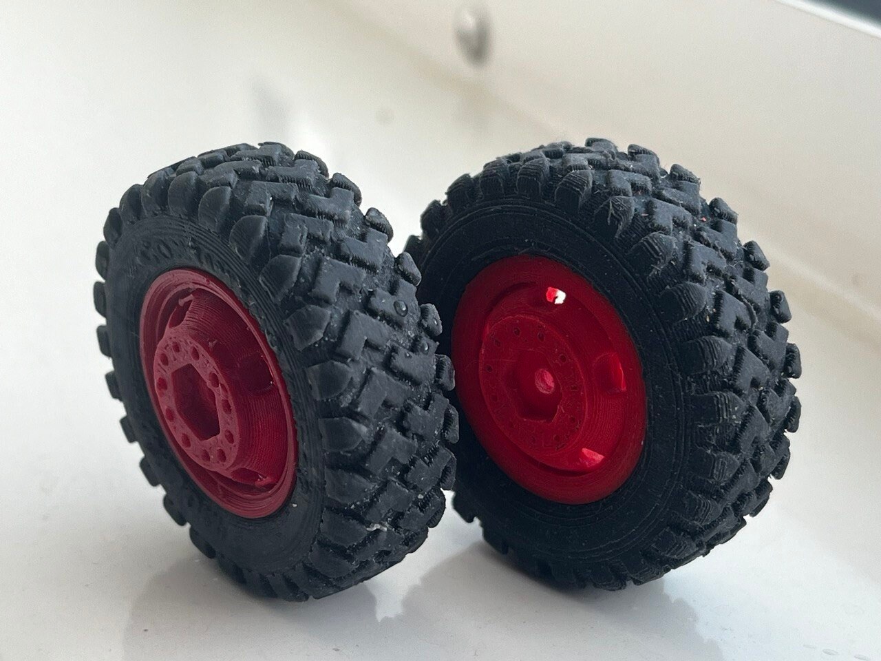 Tire Mold for Truck Wheel With Rims, Ready to Print,stl File,3d ...