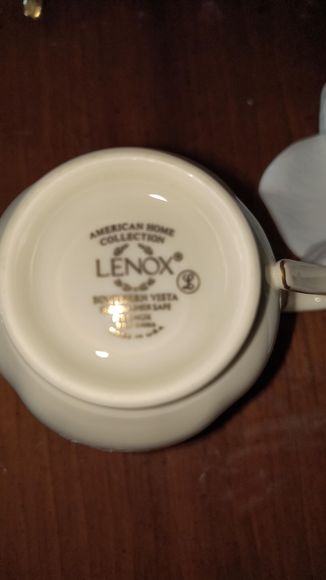 Vintage Lenox Tea Cup and Saucer - Etsy