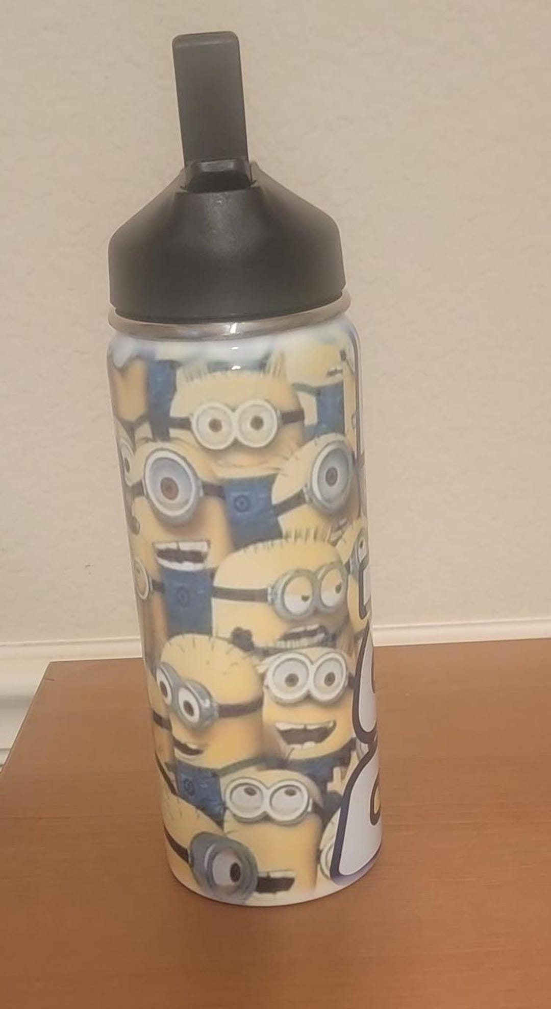 Personalized Minion Tumbler 18oz Minion Cups Drinking Cups Kids Cups - Etsy