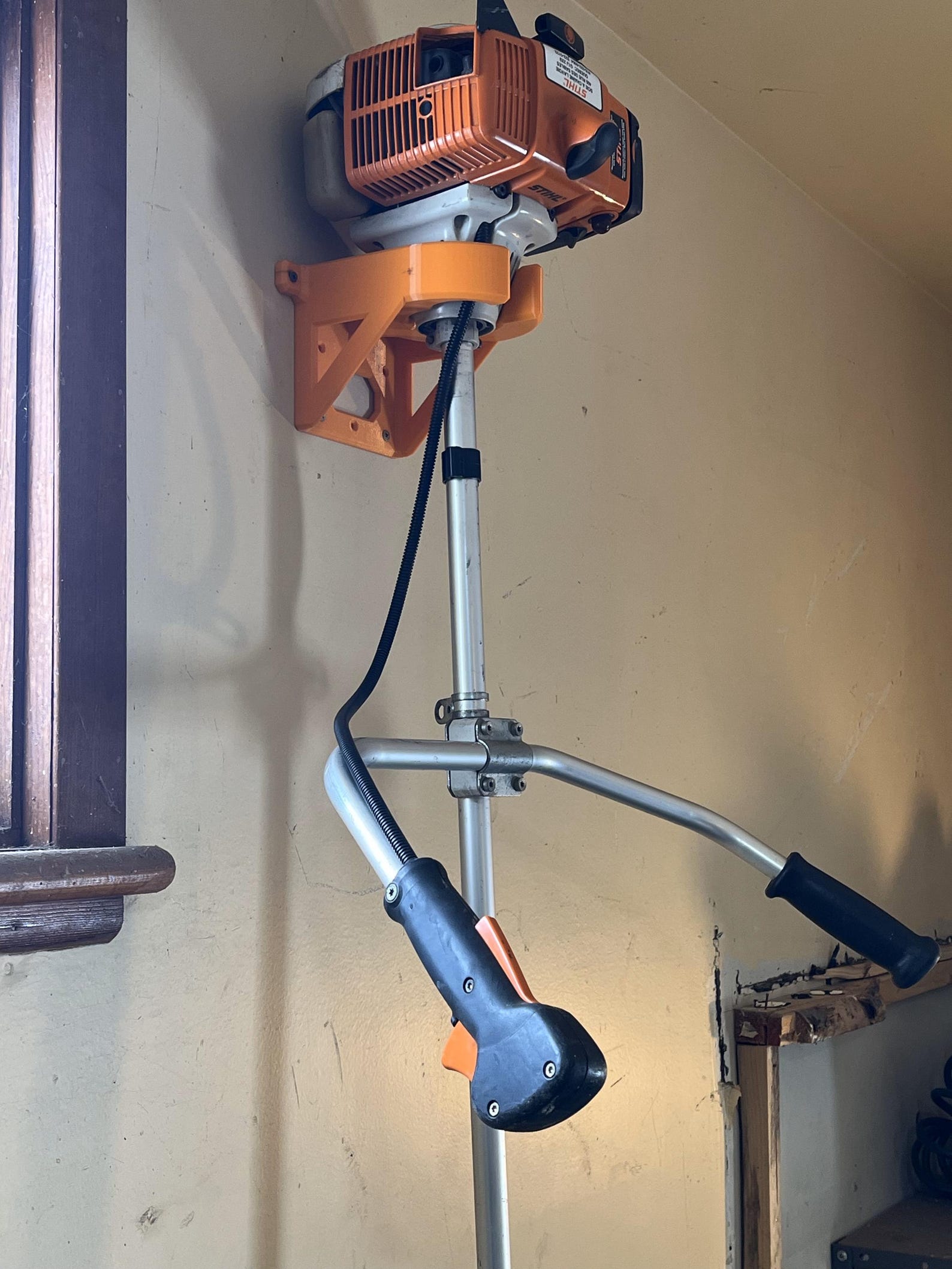 Support De Fixation Mural Pour Taille-bordures Stihl FS200 Et Autres ...