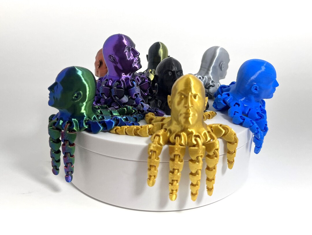 Rocktopus Fidget Toy | Dwayne the Rock Johnson Fidget Toy | Octopus ...