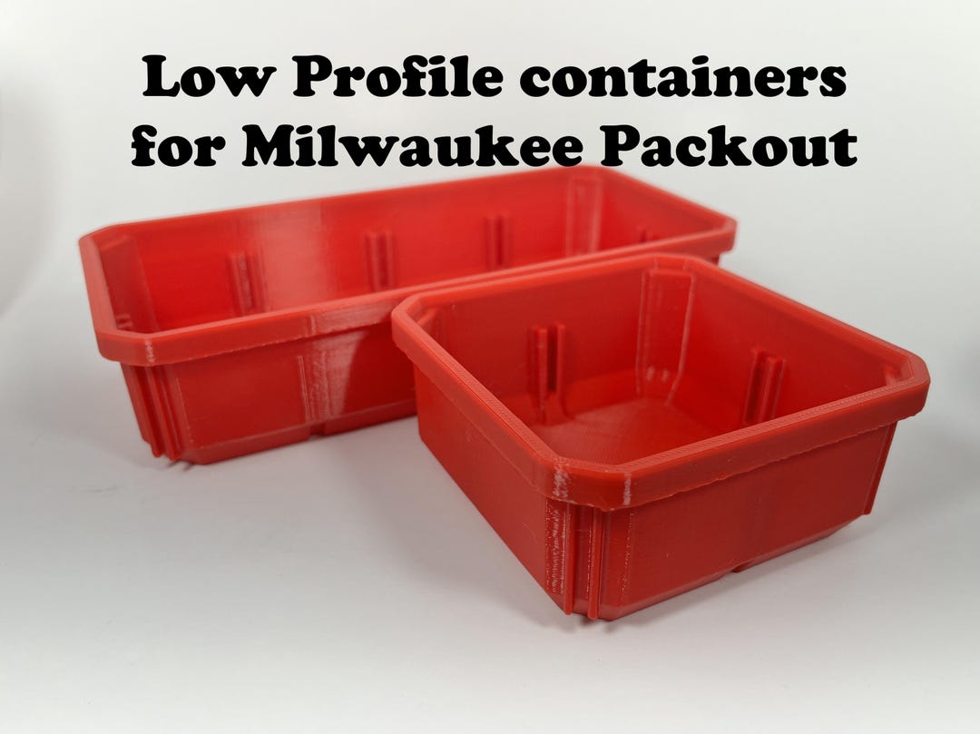 Milwaukee Packout Low Profile Compatible Containers - Etsy Australia