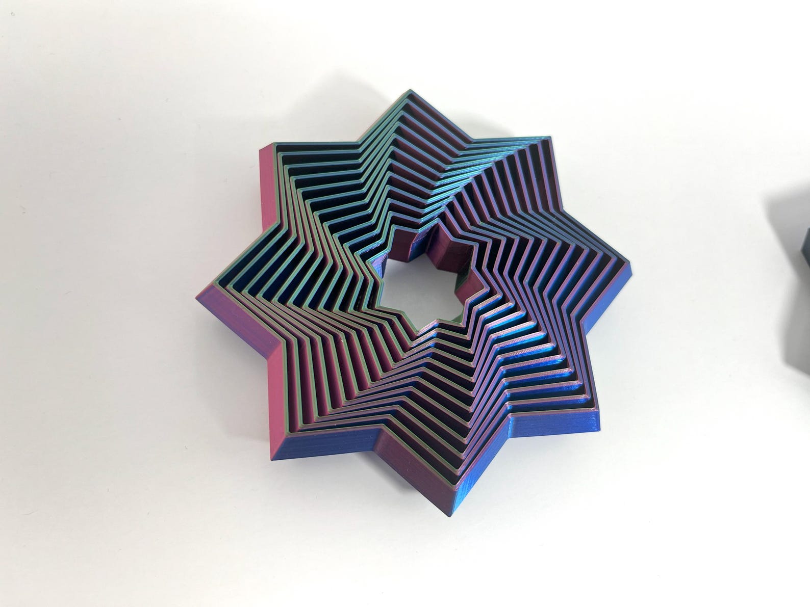 Fractal Star Fidget Toy 3D Printable STL File Stress Relief and ...