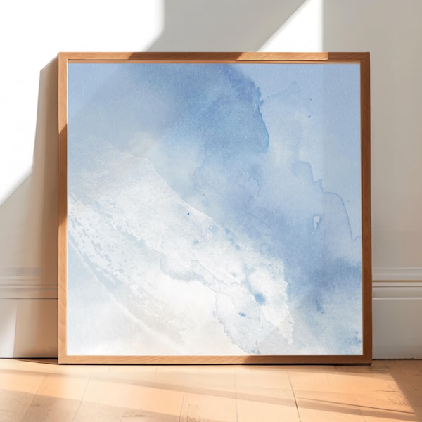 Minimalist Fern Blush Pink Cream Digital Artprintable Botanical ...