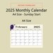 Botanical Beauty: 2025 Printable Monthly Calendar Featuring Seasonal ...