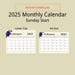 Botanical Beauty: 2025 Printable Monthly Calendar Featuring Seasonal ...