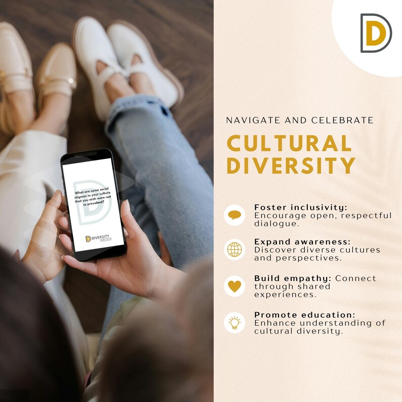 Cultural Diversity Conversation Cards – Closer Together Deck, 60 ...