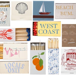 West Coast Matchbox Digital Print - Etsy