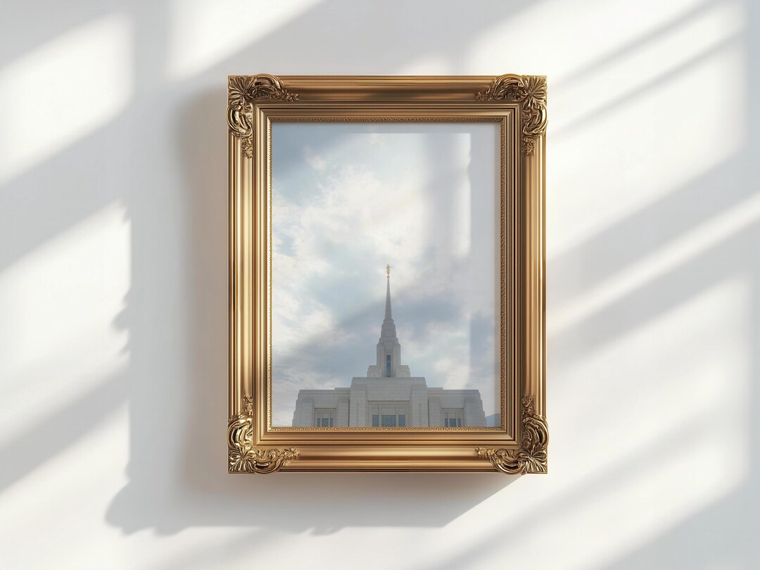 Ogden Temple Print LDS Temple Print - Etsy