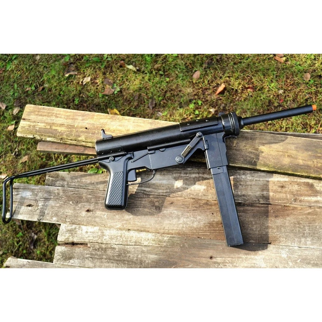 M3 Cal.45 Grease Gun Machine Gun WWII Replica Iconic Historical Piece ...