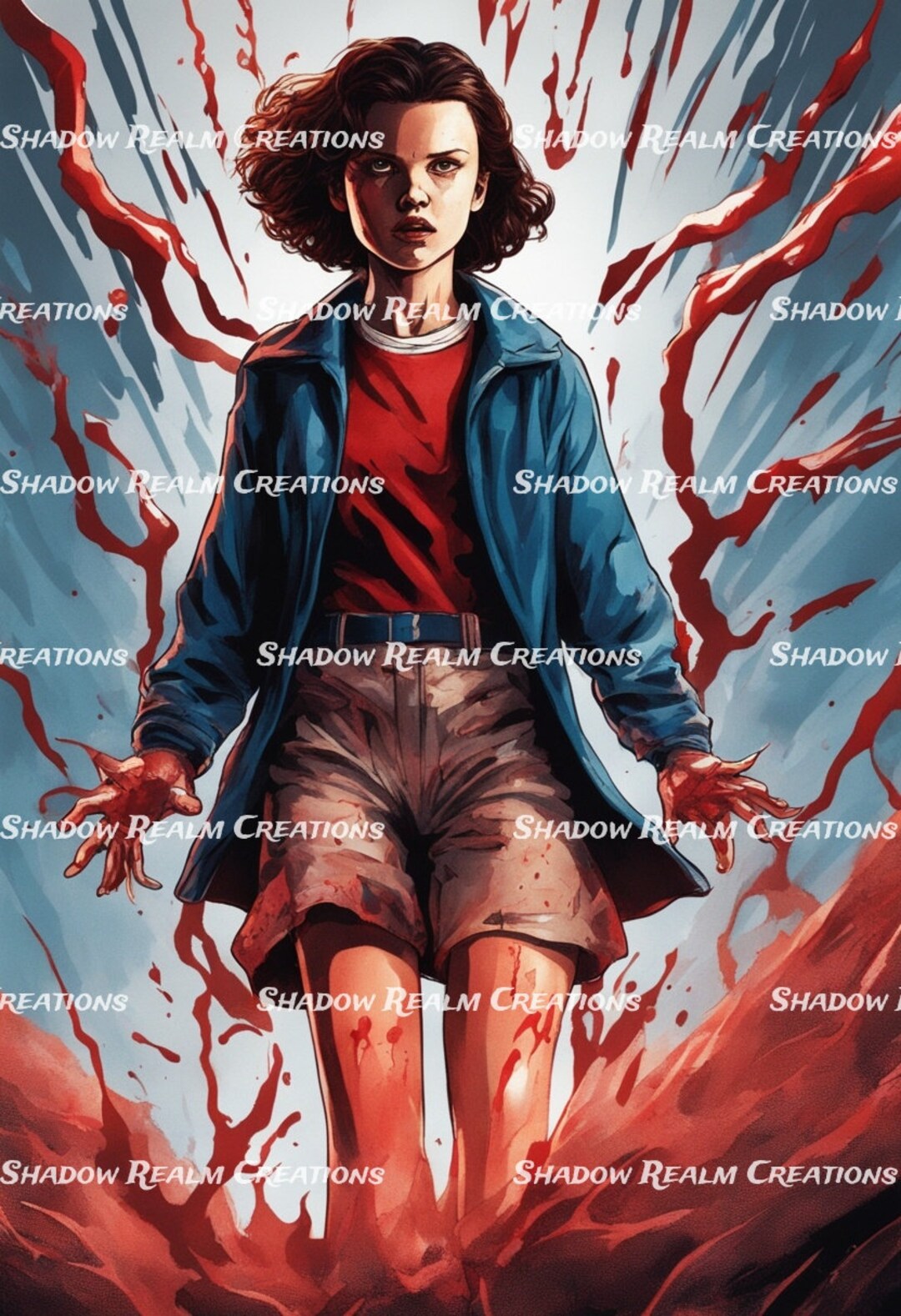 Eleven Stranger Things, Printable Art, Digital Download, El Eleven ...