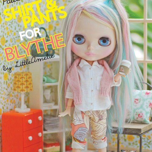 BLYTHE DOLL PANTS Sewing Pattern. Blythe Doll Clothes Digital | Etsy