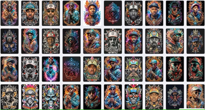 700+ Hip Hop Gangsta Rappers T-shirt Designs & Logos | Special Edition ...